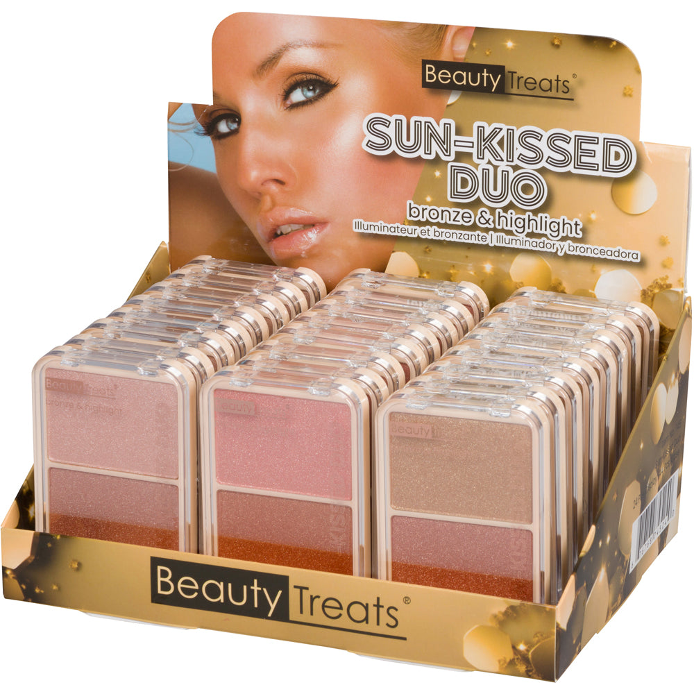 745 - SUN-KISSED DUO - BRONZE & HIGHLIGHT – www.beauty-treats.com