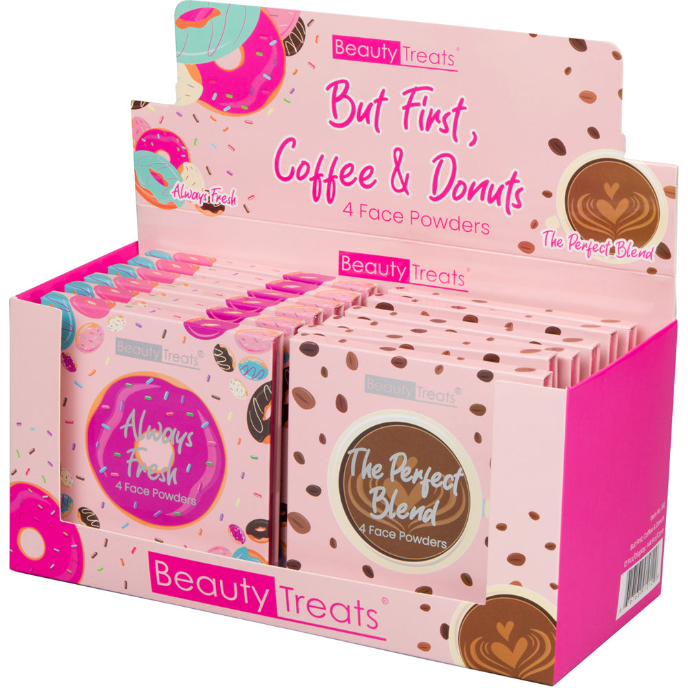 910 - BUT FIRST, COFFEE & DONUTS - 4 FACE POWDERS – www.beauty-treats.com
